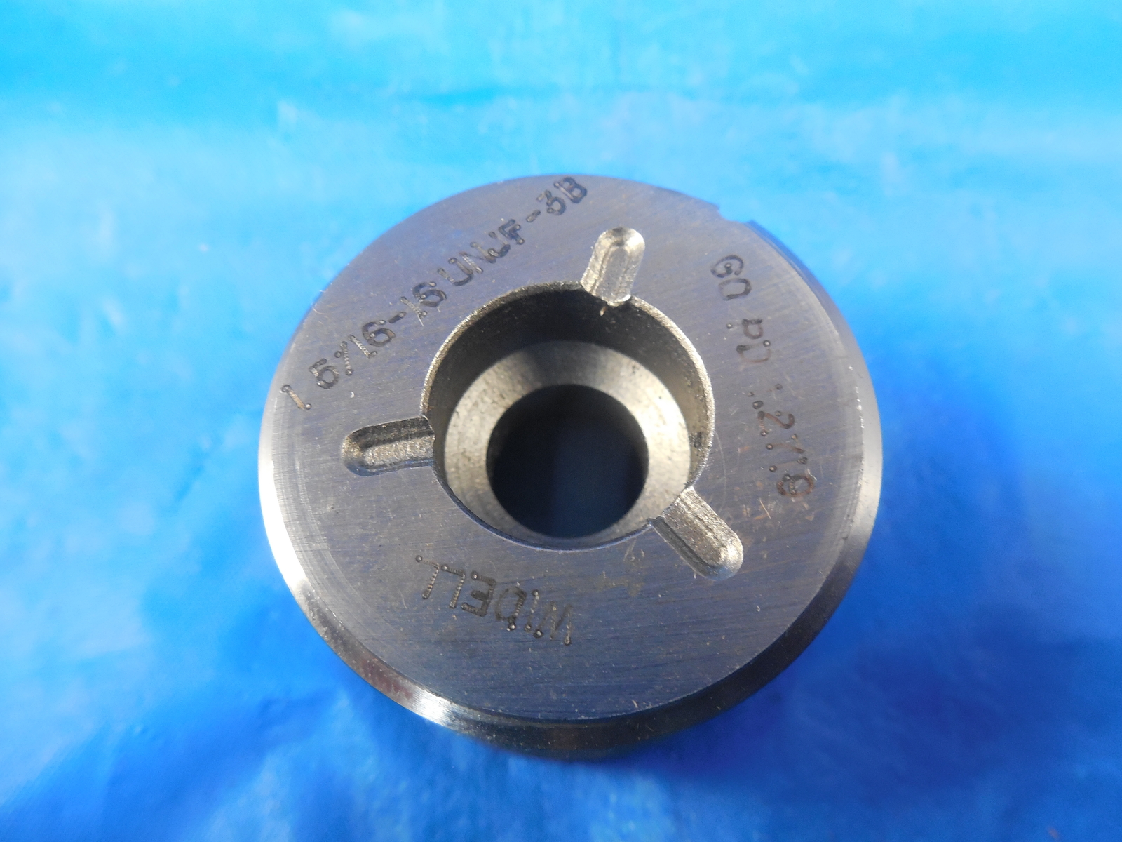 1 5/16 16 UNJF 3B THREAD PLUG GAGE 1.3125 GO ONLY P.D. = 1.2719 TOOLS ...