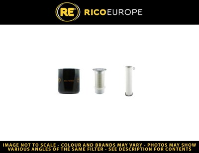 Filter Kit Fits KOMATSU PC150-5K Air Oil Fuel w/Perkins 1004-4T Eng. SN ...