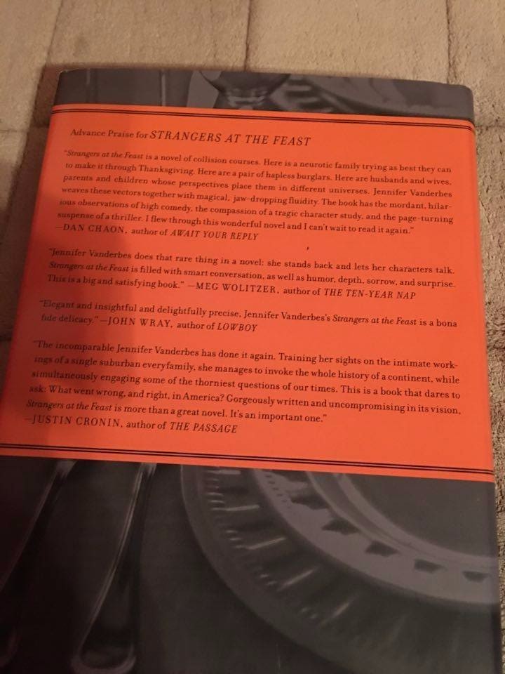 Strangers at the Feast by Jennifer Vanderbes (2010, Hardcover ...