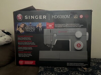 SINGER HD6380M Heavy Duty Sewing Machine 840163300032 | eBay