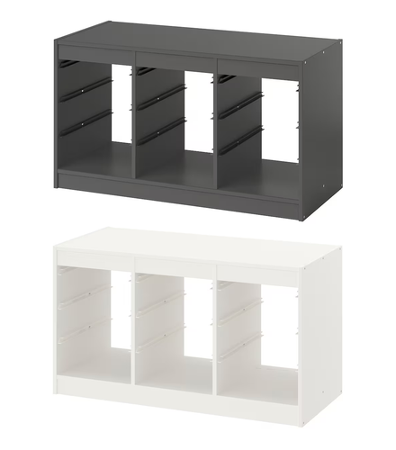 NEW IKEA TROFAST Frame White Storage Solution for Books and Toys ...