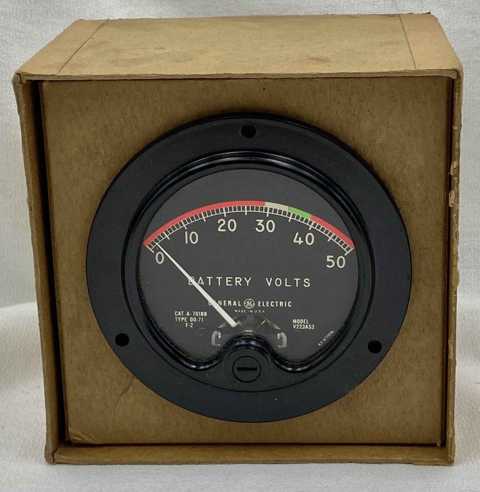 NOS GENERAL ELECTRIC GE VOLTMETER A701BB USA | eBay
