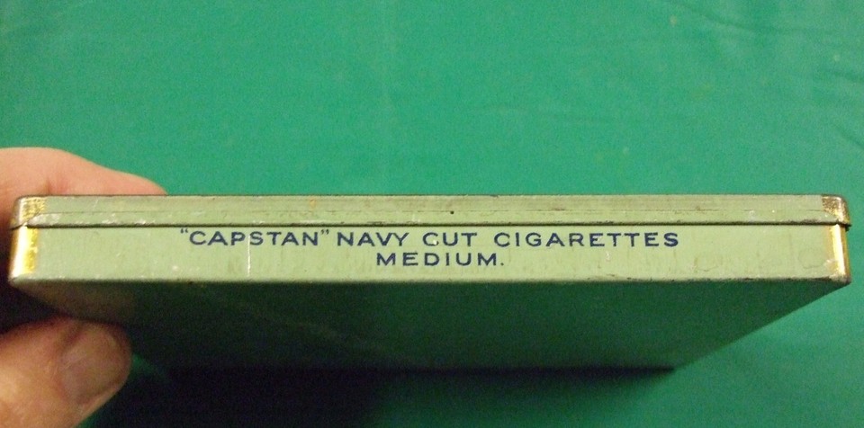 Vintage Empty Capstan Navy Cut Cigarettes Medium Contained 50 tin ...