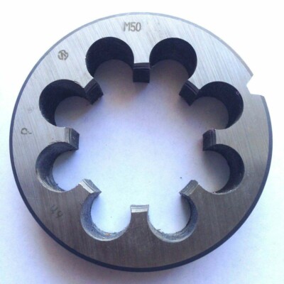 1pcs Metric Right Hand Die M50 X2 mm Dies Threading Tools 50mm x 2mm ...