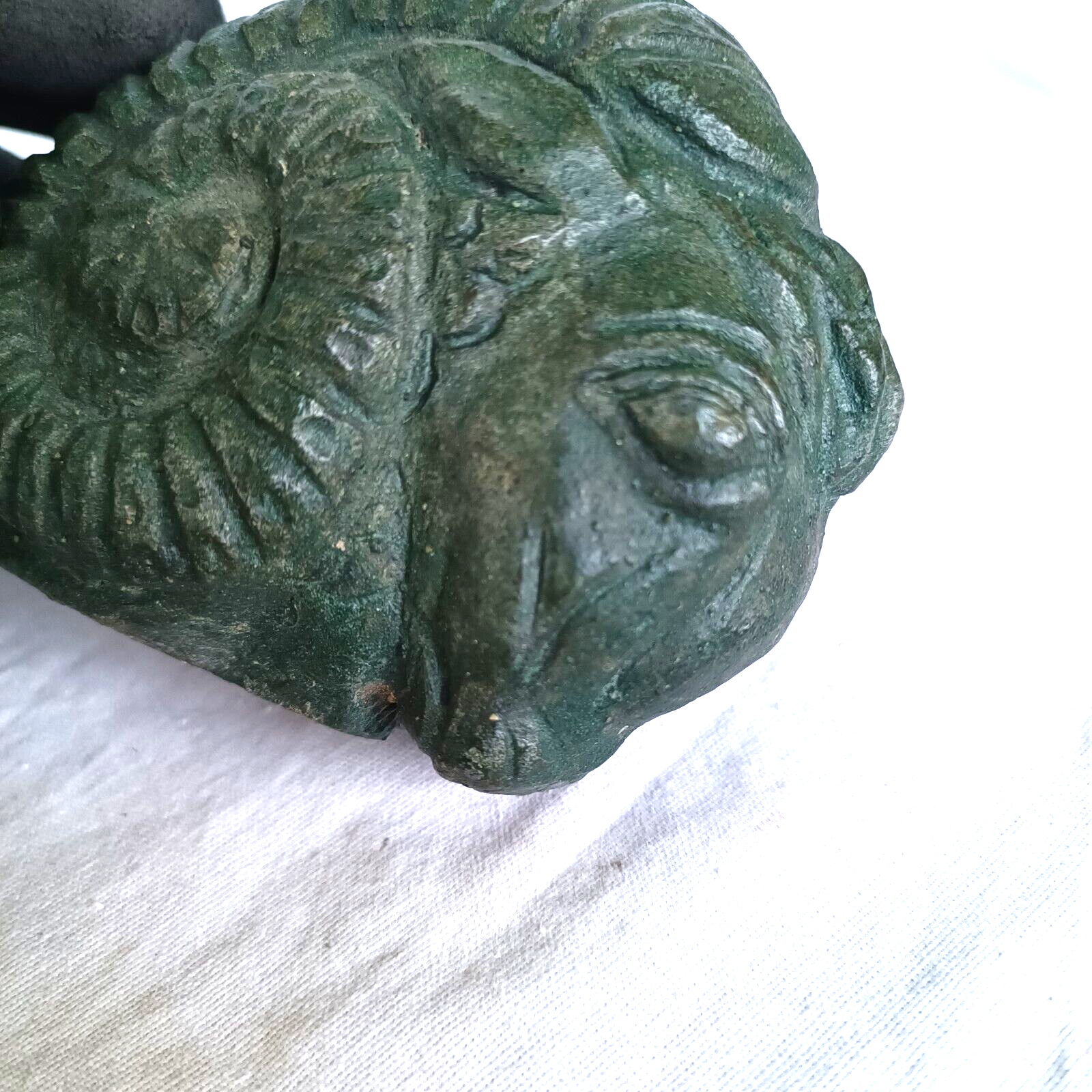 Rare Detailed Sumerian Carved Stone Ram Statue Exceptional Piece | eBay