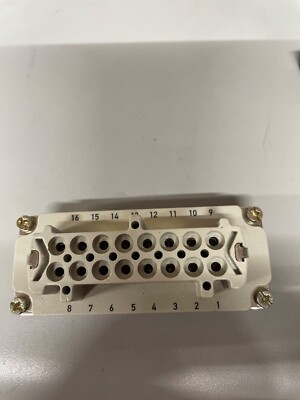 Epic, 10195000, H-BE 16 BS DR, 16a Connector 16 Pin 16p Female Plug ...