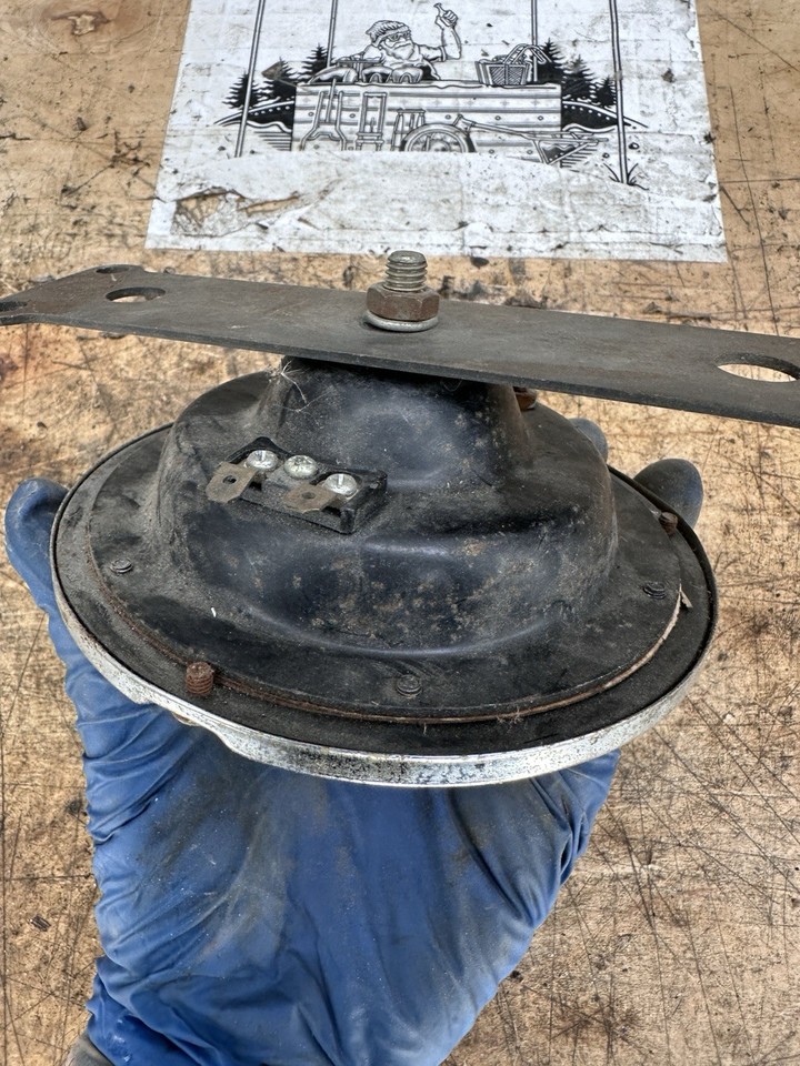 Springer Horn For Harley Davidson Knucklehead Flathead Chopper | eBay
