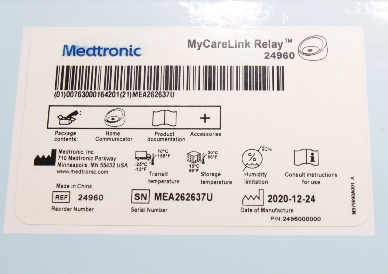 Medtronic 24960 MyCareLink Relay Home Communicator for sale online | eBay