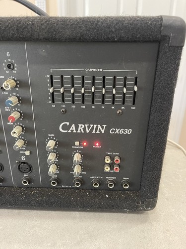 CARVIN CX630 6 Channel Powered Mixer | eBay