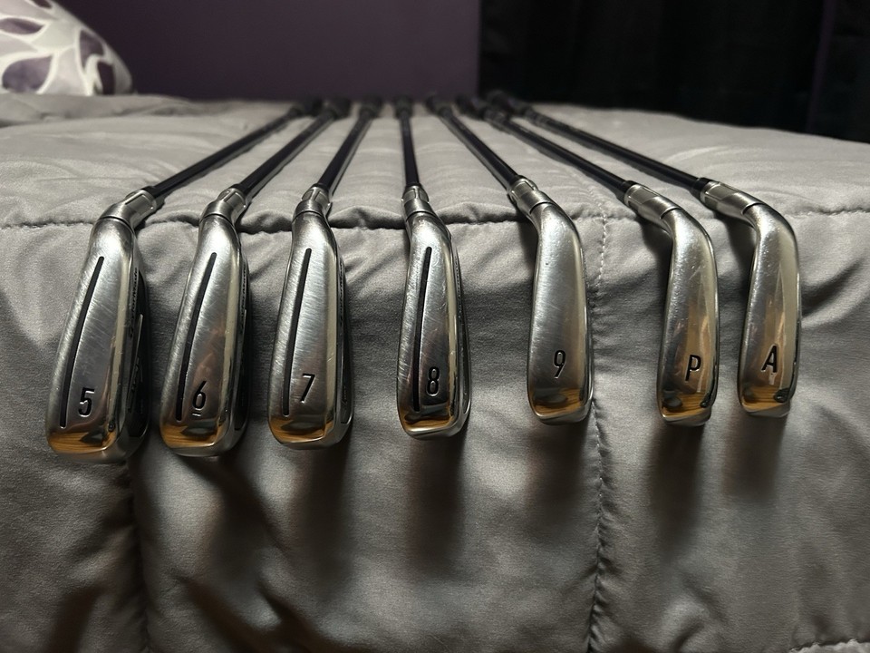 Sim2 Max Irons 5-9 PW AW Graphite Shaft Regular Flex Right Handed | eBay