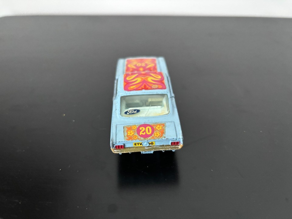 Corgi Toys #348 Ford Mustang Fastback Flower Power - Original Vintage ...