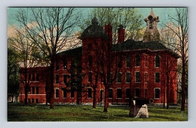 Sturgis MI-Michigan, Central School Building, Vintage Postcard | eBay