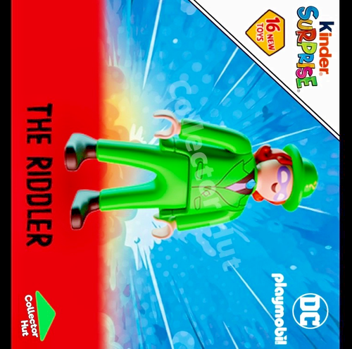 THE RIDDLER DC Playmobil © KINDER SURPRISE LIMITED EDITION COLLECTORS ...