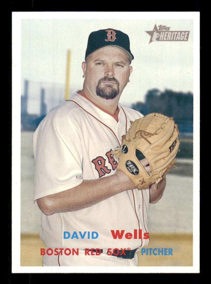 2006 Topps Heritage #333 David Wells (SP/Short Print) Red Sox z | eBay