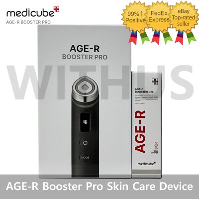 Medicube AGE-R Booster Pro Home Skin Care Device w/Booster Gel Serum ...