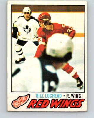 (HCW) 1977-78 O-Pee-Chee #212 Bill Lochead Detroit Red Wings V14432 | eBay