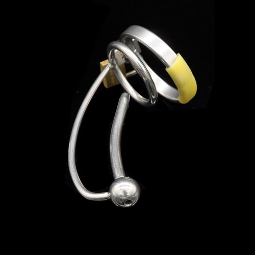 Stainless Steel Male Chastity Device Cage With Urethral Tube Sounding ...