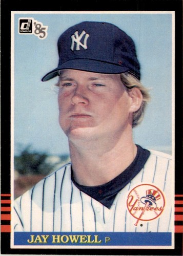 1985 Donruss Jay Howell 100 Baseball Cards #103 | eBay