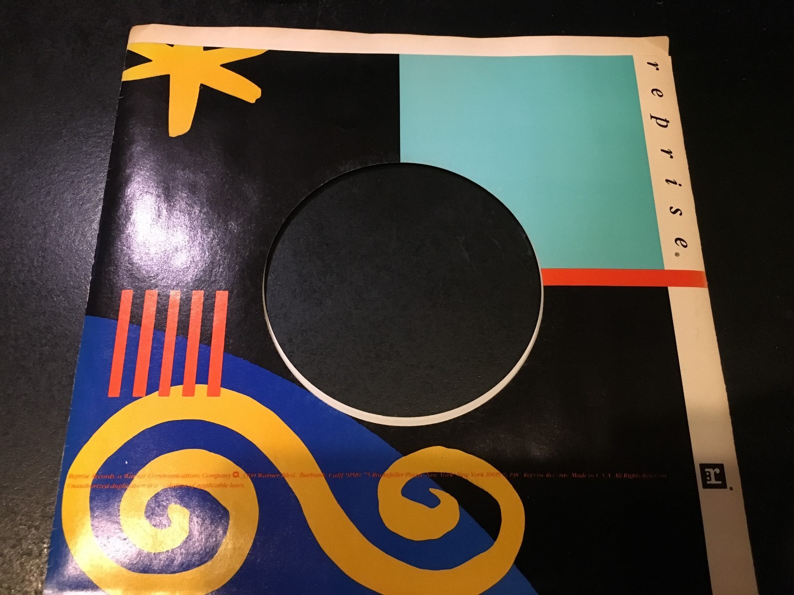 Reprise Records Company Sleeve for 7" 45s VG+ | eBay