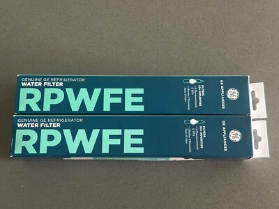 Two GE RPWFE Water Filters, Genuine Replacement Filter (with RFID Chip ...