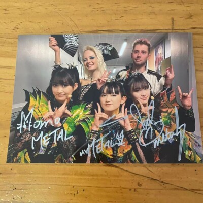 BABYMETAL Autographed Signed Photo Picture J-POP Collection 5*7 2025I ...