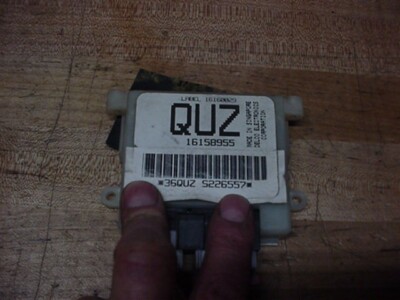 QUZ 16158955 DRAC Module Computer Control Unit Speed Sensor Vehicle ...
