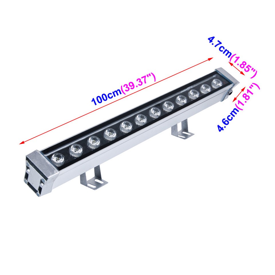 Outdoor LED Wall Wash Light Waterproof Floodlight Washer Lamp Stainless ...