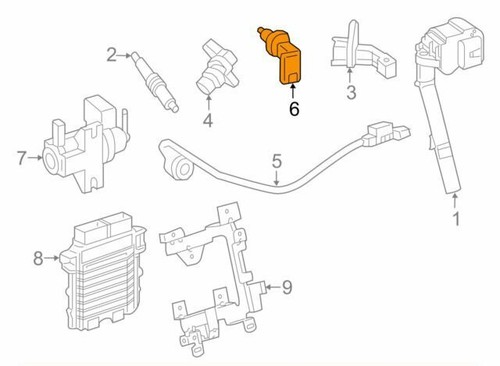 NEW MERCEDES BENZ GL X166 COOLANT TEMPERATURE SENSOR A0009056102 | eBay