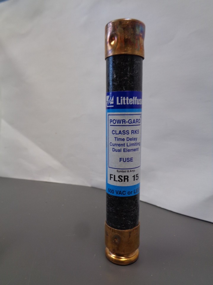 New Lot Littelfuse FLSR 15 Amp Fuses FRS-R-15 Class RK5 600V NIB | eBay