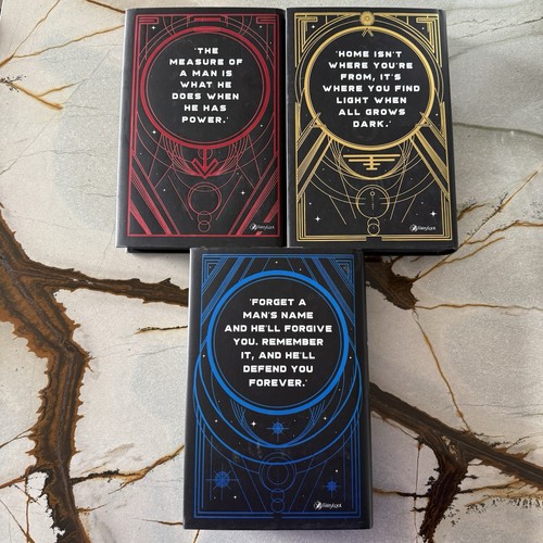 Fairyloot Red Rising Trilogy By Pierce Brown Special Editions Books 1-3 ...