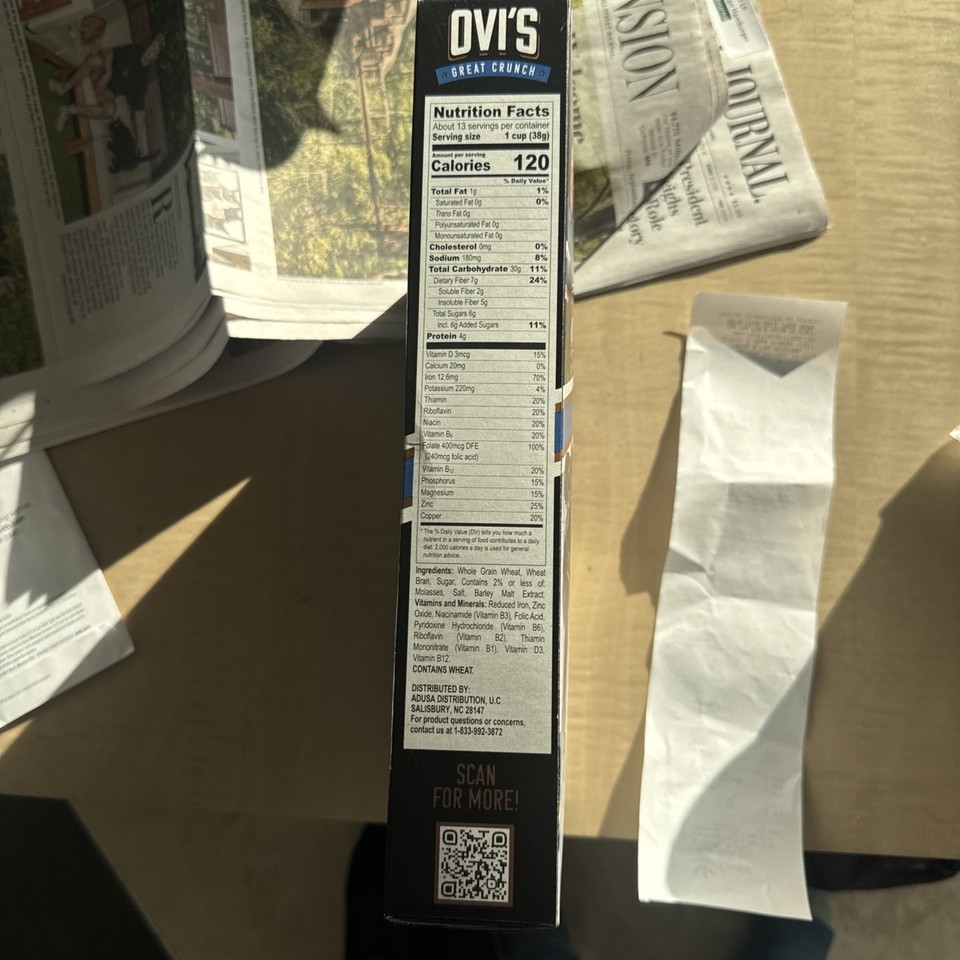 “IN HAND” Ovi's Great Crunch -Alex Ovechkin Cereal - Full box | eBay