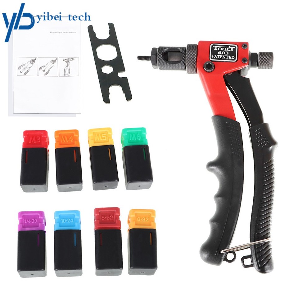 Rivnut Thread Setting Tool Nut Setter NutSert Metric SAE Riveting Rivet ...