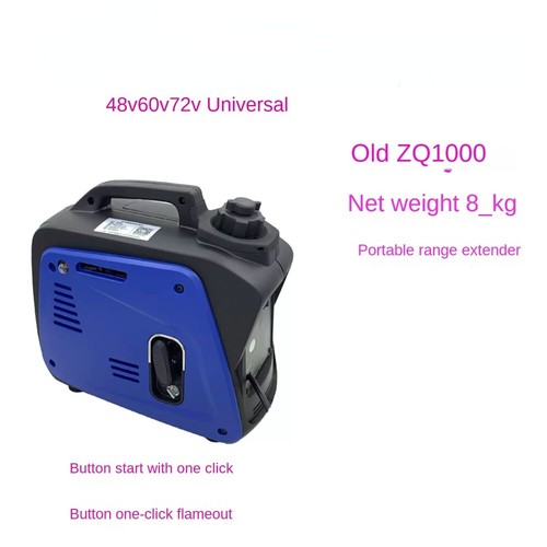 Portable Silent Camping Gasoline Power Inverter Generator Set Range ...