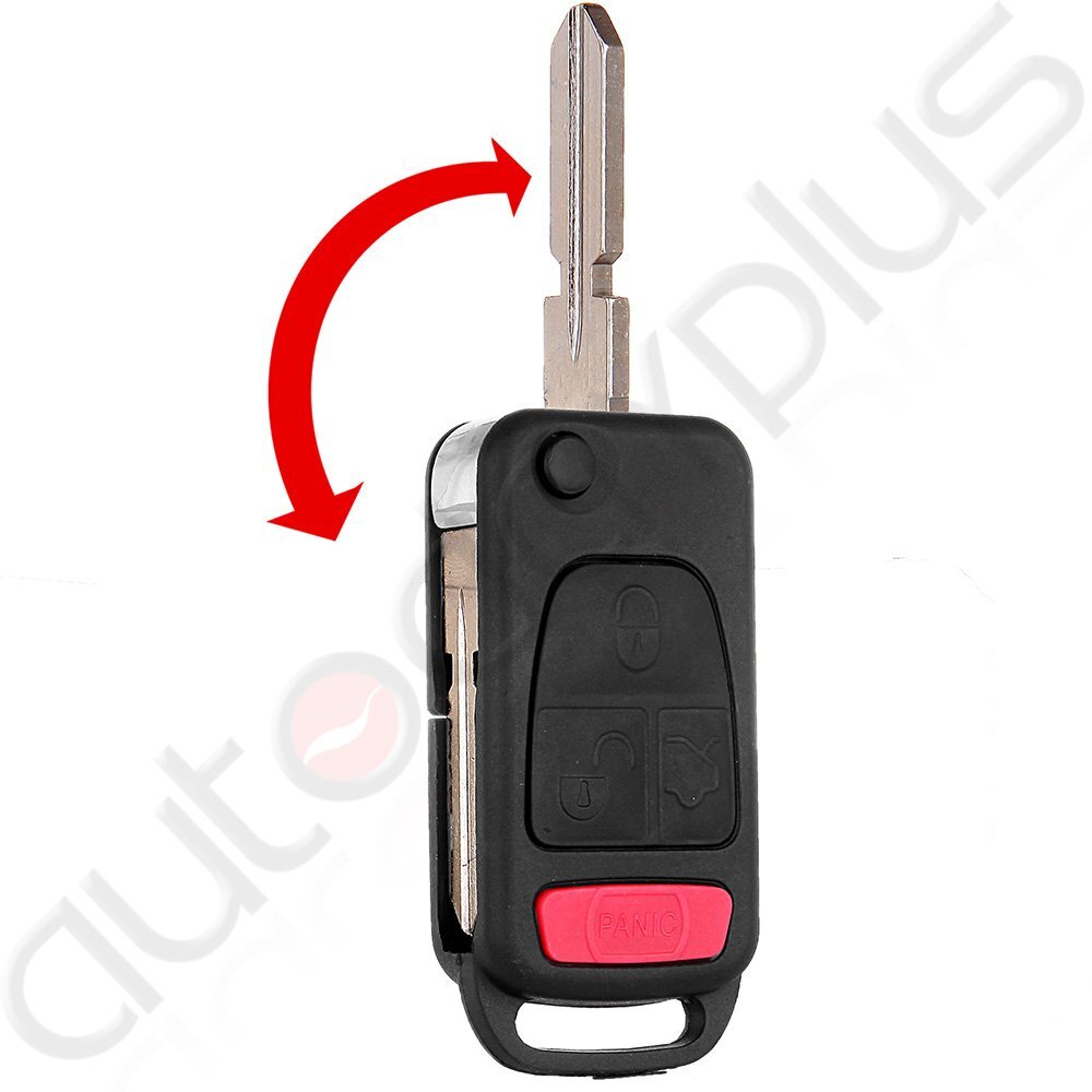 Remote Car Key Shell for 2002 2003 2004 2005 Mercedes-Benz ML500 ML320 ...