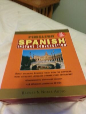 Pimsleur Spanish Instant Conversation [Audio CD] Barnes & Noble Audio ...