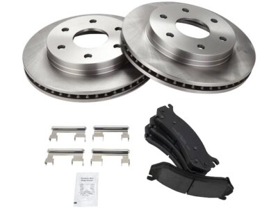 For 2003-2005 Chevrolet Astro Brake Pad and Rotor Kit Front 75567NBZK ...