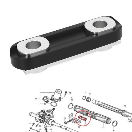 Aluminum Pom Mount Steering Rack Slider for DC5 RSX Type S Honda Civic ...