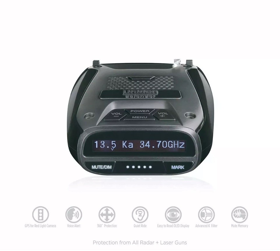 Uniden DFR7 Super-Long Range Radar/Laser Detection with GPS 50633600276 ...