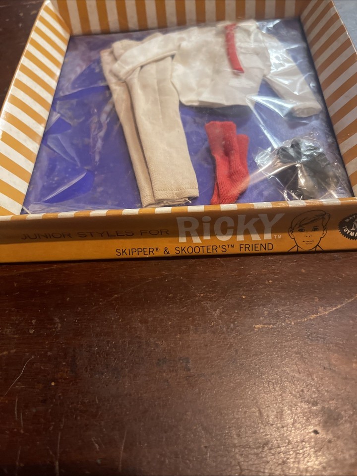 Barbie Ricky Saturday Show Fashion #1502 1964 Original Box Cellophane ...