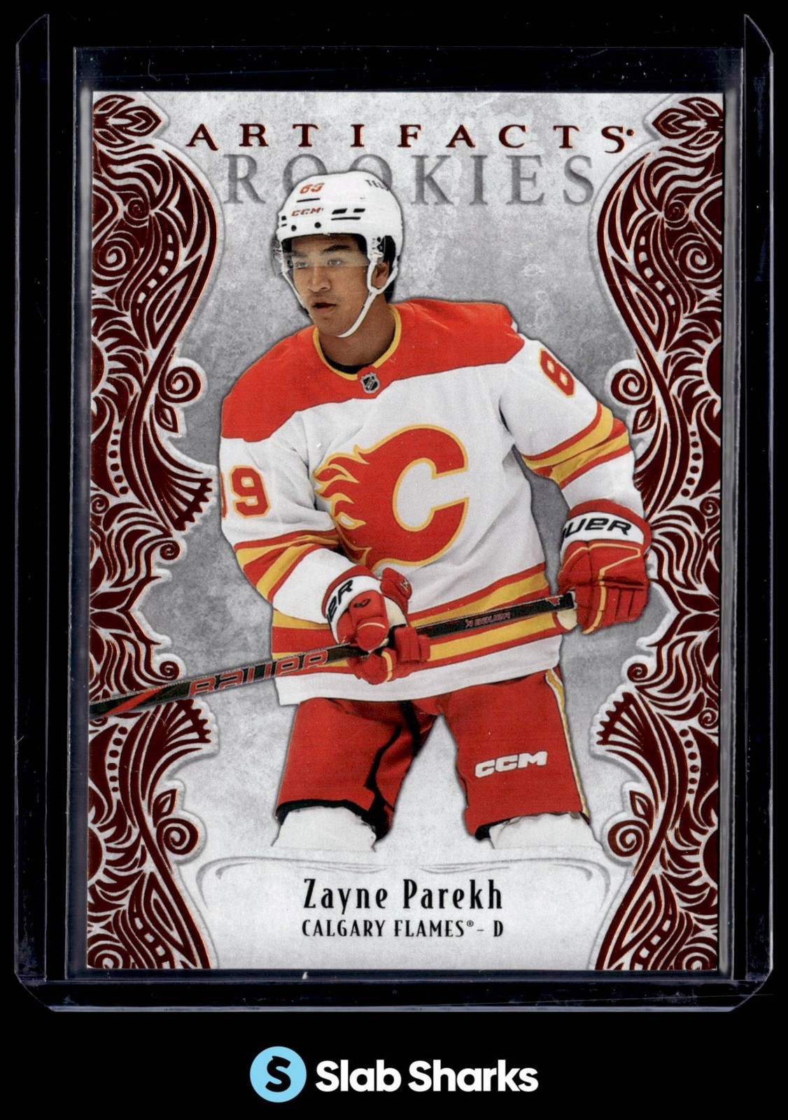 Zayne Parekh 2025 Upper Deck Artifacts #180 Material Purple Price Guide ...