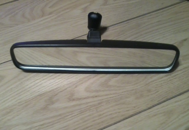 87-96 Ford F150 F250 F350 Rear View Windshield Mirror Clear for sale ...