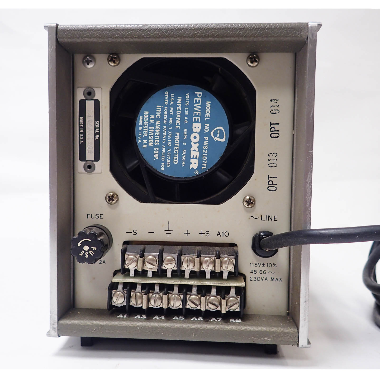 HP 6226B /AGILENT 6226B DC POWER SUPPLY 0- 50V, 0-1.5A/OPT 013, OPT 014 ...