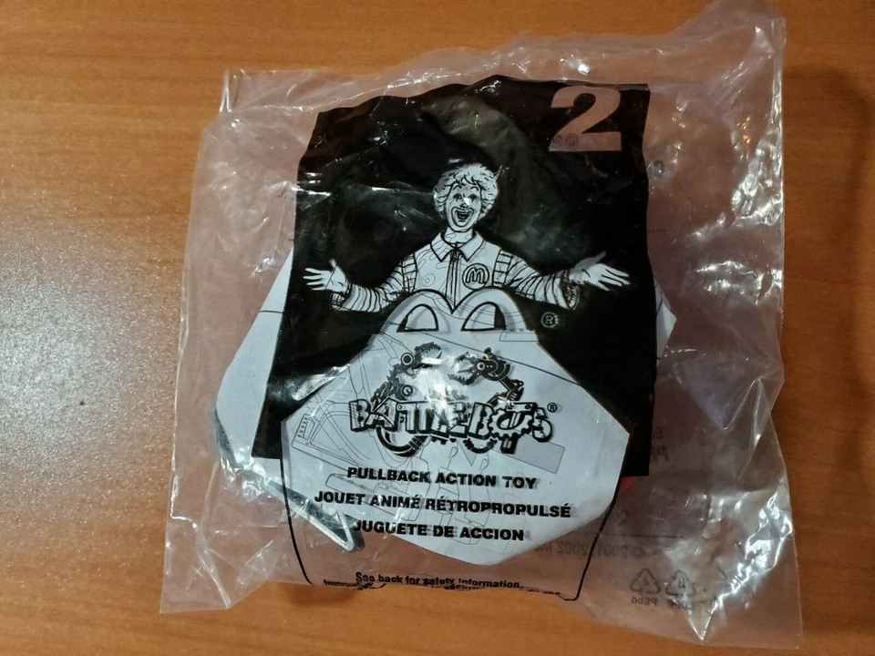 McDonald’s Happy Meal Toy BattleBots #2 Pullback Action Ladybug 2001/ ...