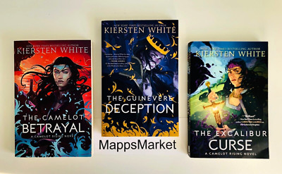 SIGNED Complete Camelot Rising Trilogy Kiersten White Trade PB ...