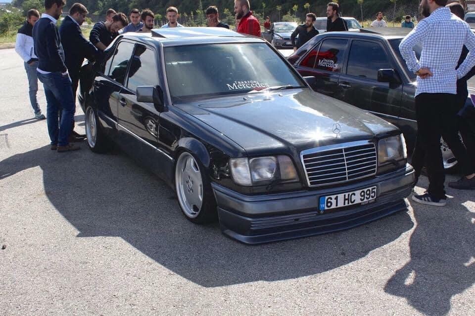 W124 C124 A124 S124 Mercedes Front Frp Lip Splitter For Zender Type | eBay