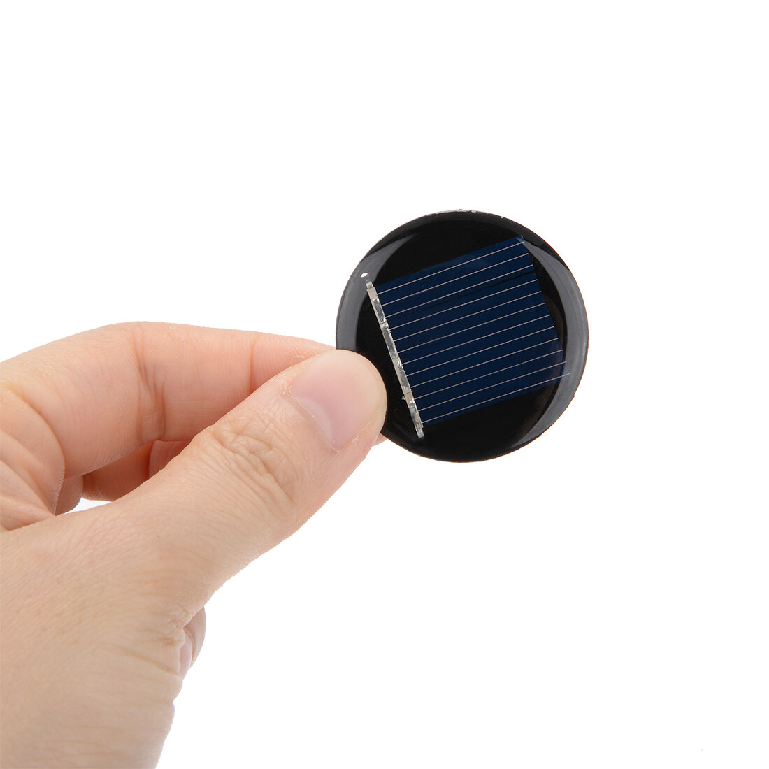 5Pcs 2V Mini Round Solar Cell Panel Module DIY for Phone Charger 36mm ...