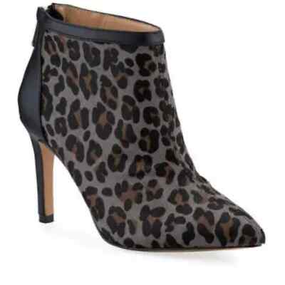 Adrienne Vittadini Nyla leopard print booties 9 | eBay