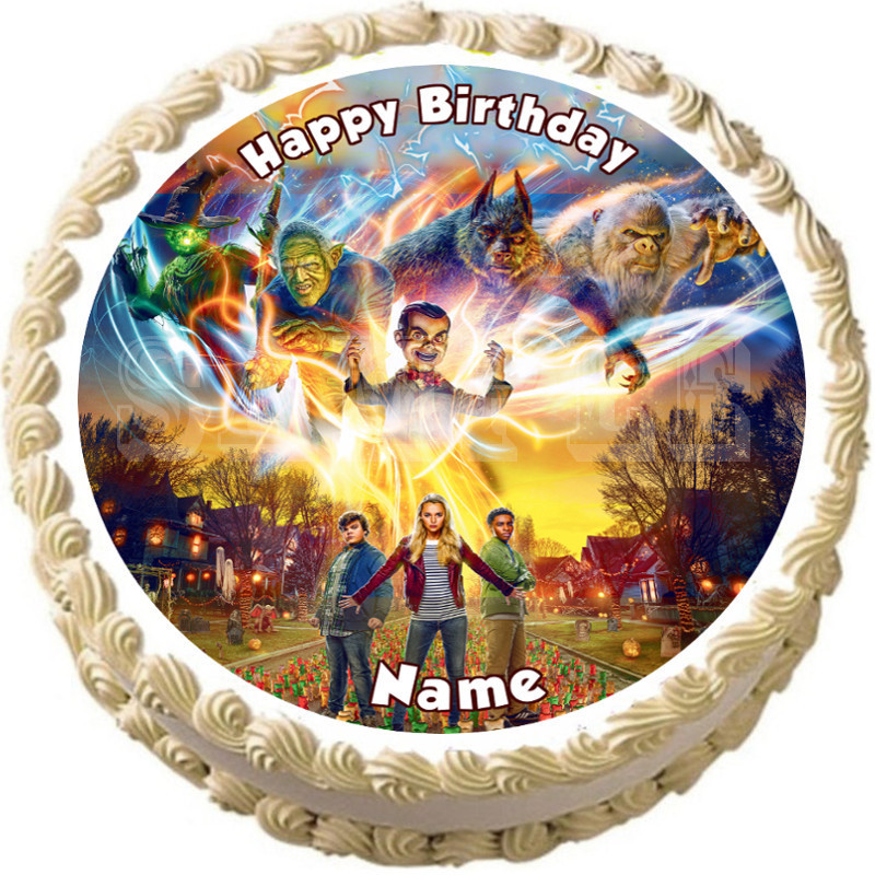 GOOSEBUMPS Party Edible Cake topper image | eBay
