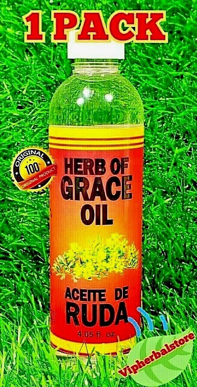 Aceite de Ruda Herbs of Grace Oil 4.05oz Plantimex Massage Aromatherapy ...