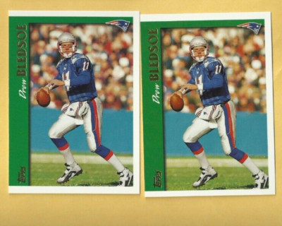 1997 TOPPS DREW BLEDSOE CARD #100 LOT NEW ENGLAND PATRIOTS | eBay